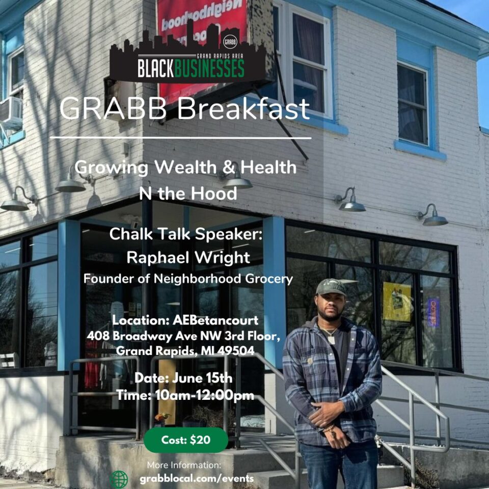 GRABB Breakfast Series: Growing Wealth & Health N The Hood – GRABB Local